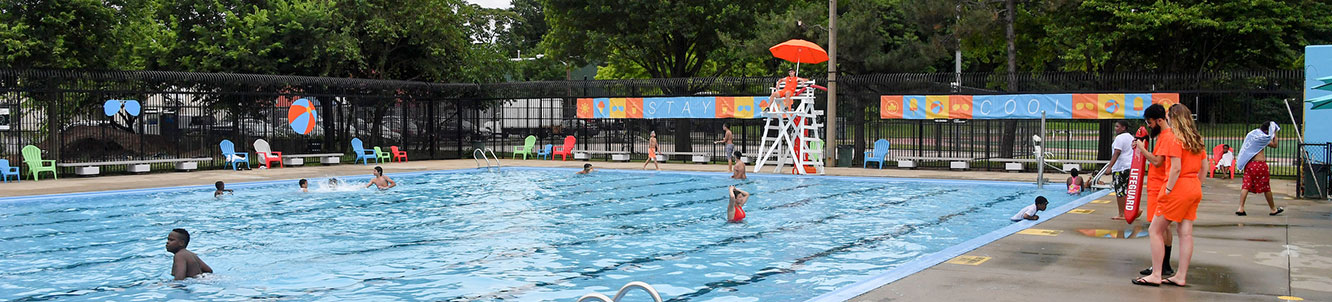 CPL. Thompson Park Outdoor Pools : NYC Parks