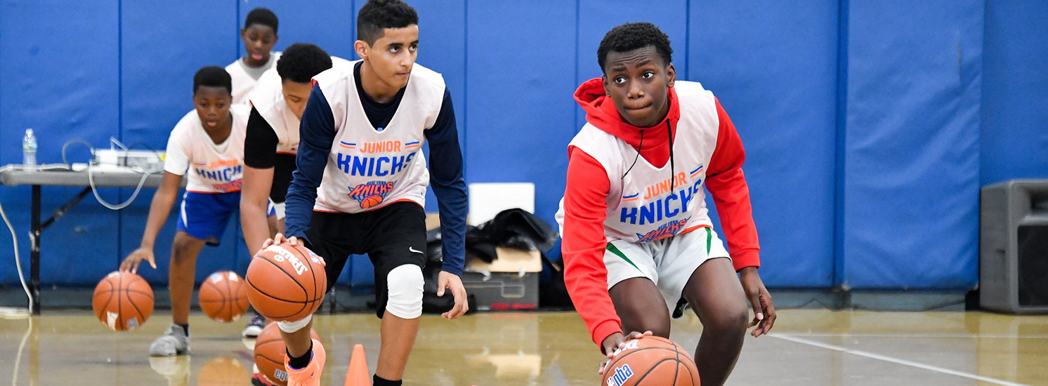 Jr. Knicks Basketball Clinics and Leagues : NYC Parks