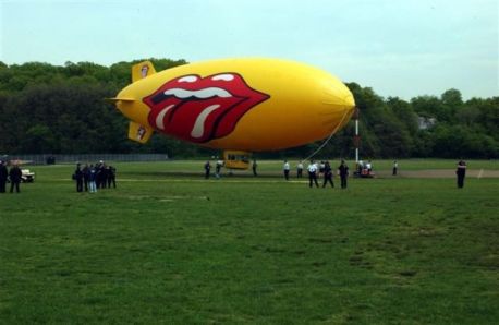The Rolling Stones Blimp : Photo Gallery : New York City Department of ...