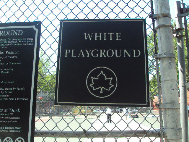 White Playground Highlights : NYC Parks