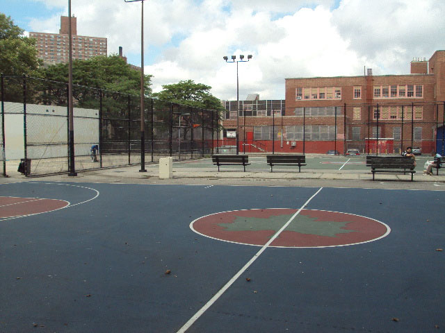 Jacob H. Schiff Playground Basketball Courts : NYC Parks