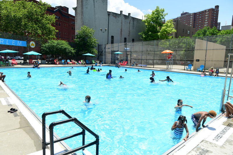 Sheltering Arms Playground Outdoor Pools : NYC Parks