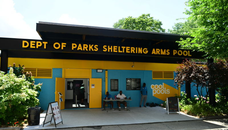 Sheltering Arms Playground Highlights : NYC Parks