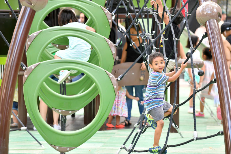 Mathews-Palmer Playground Highlights : NYC Parks