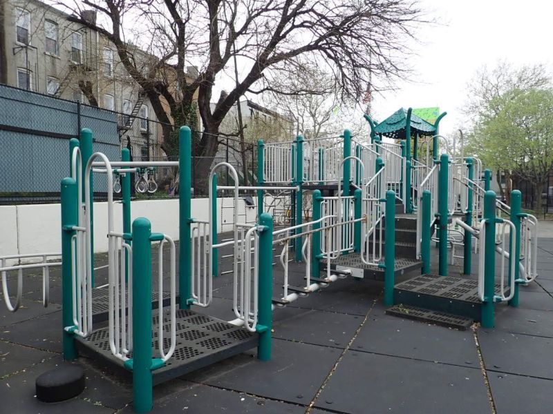 Evergreen Playground Playgrounds : NYC Parks