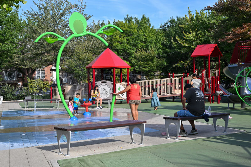 Gorman Playground Monuments : NYC Parks